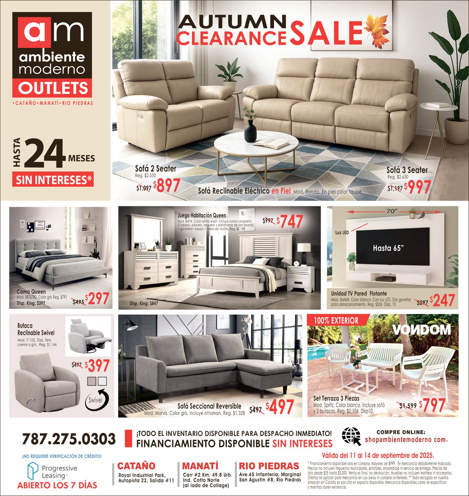 ARTICULOS DE SHOPPERS - OUTLET Y SHOWROOM – Ambiente Moderno