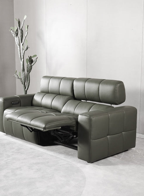 MB-R312-P2 3-seater Power Recliner Power Headrest/Zero Gravity/Leather ...
