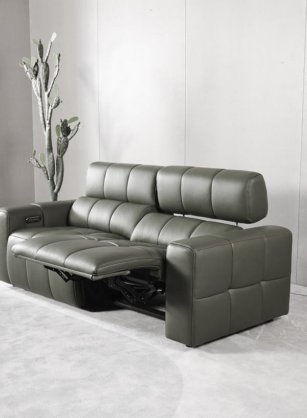 MB-R312-P2 3-seater Power Recliner Power Headrest/Zero Gravity/Leather ...
